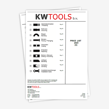New Price List 2023 - KW Tools
